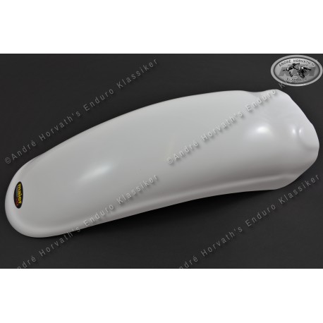 Rear fender white Yamaha YZ 250/400/465/490 1977-1985 Maier plastics