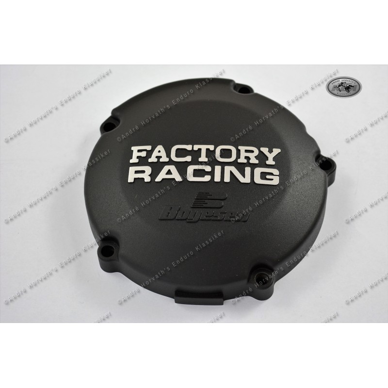Boyesen Factory Racing Ignition Cover black Kawasaki KX 125 1992-2002